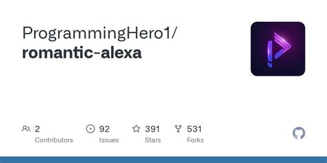 GitHub ProgrammingHero1 Romantic Alexa
