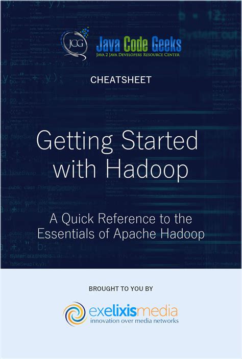 Getting Started With Apache Hadoop Free Cheat Sheet