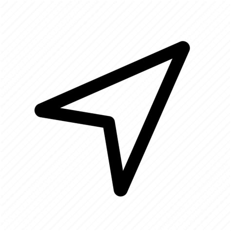 Directions Location Place Arrow Ios12 Icon Download On Iconfinder