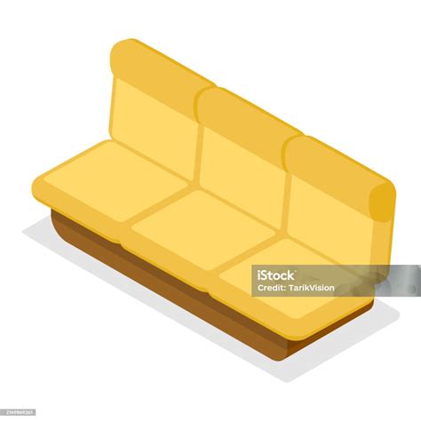 가구의 3d 아이소 메트릭 평면 벡터 세트입니다 항목 2 가구에 대한 스톡 벡터 아트 및 기타 이미지 가구 가죽 꽃병 Istock