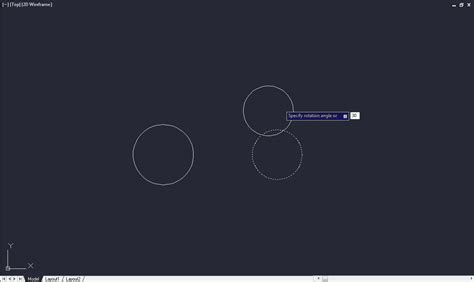 Rotate Tool In Autocad Grabcad Tutorials
