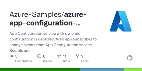 azure app configuration sample readme md at main · azure samples azure app configuration sample