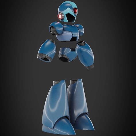 👨 Mega Man X Full Armor And Blaster For Cosplay・ 3d File For 3d