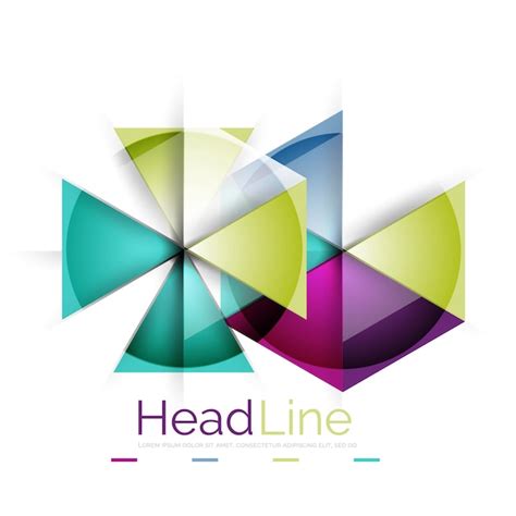 Premium Vector Triangle Abstract Background