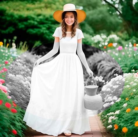 Садовница реалистичный вид взрослый человек Андрей Шраупенмайстер