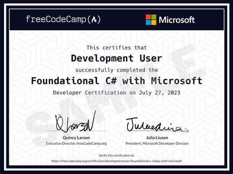 宣布 freecodecamp 获得新的基础 c 认证 阿里云开发者社区