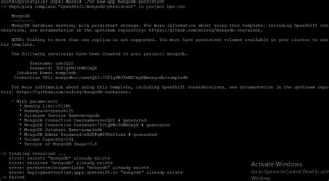 CSI Driver OpenShift Container Platform 4 4 On Synergy