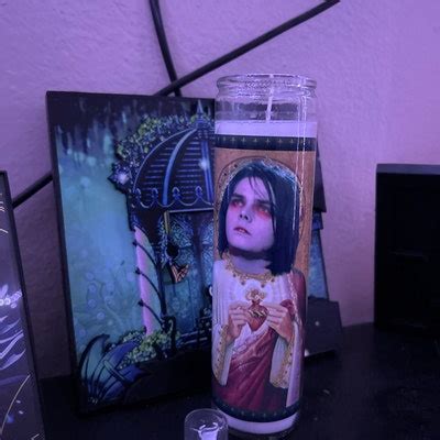 Gerard Way Prayer Candle Etsy