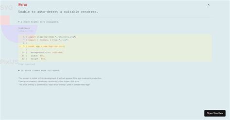 Pixi Svg Examples Codesandbox