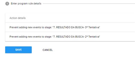 Hiding A Program Stage Preventing New Events To Stage Is Not Working