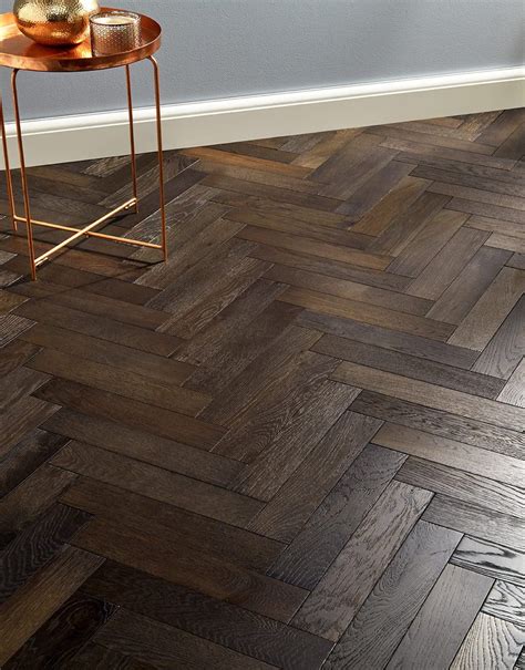 Oxford Herringbone Vintage Oak Engineered Wood Flooring Flooring
