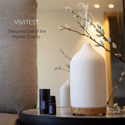 Vivitest Aromatherapy Diffuserceramic Ultrasonic Essential Oil