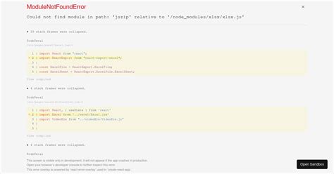 react export excel examples codesandbox