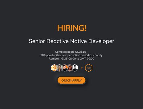 Senior Reactive Native Developer At Nativapps Torre