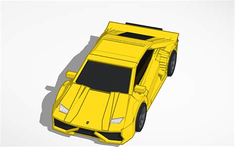 3d Design Lamborghini Huracan Lp 610 Evo Tinkercad