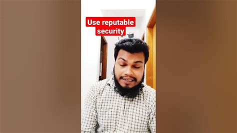 Use Reputable Security Software Hacking Cybersecurity Securityhacker Cybersecuritytips Youtube