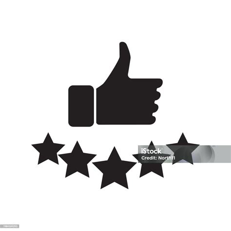 손과 스타 간판 디자인 트랜드 검은 색 아이콘처럼 엄지 손가락 으로 그림을 좋은 좋은 확인 손 제스처 소셜 미디어 버튼 평가