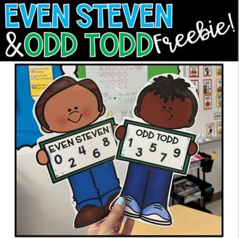 Even Steven And Odd Todd Freebie By Crispells Creations Tpt