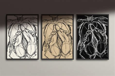 Love No Wall Art Erotic Poster Sexual Illustration Sex Illustration Sketch Etsy