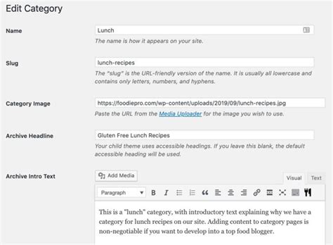 Configure The Category Pages Feast Design Co