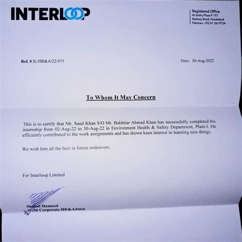 Ehs Interlooplimited Internship Ehscompliance Interloopcareers