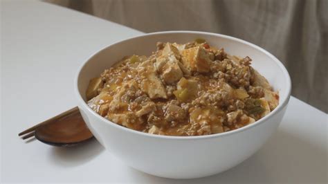 Sub 매콤 달콤 마파두부 면 만들기 마보멘 Youtube