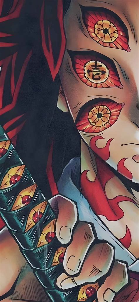 Demon Slayer Kokushibo Eyes Wallpapers Anime Wallpapers Hd