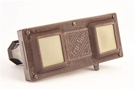 Tru Vue Stereoscope 35mm Film Strip Viewer In Box Circa 1936 V28