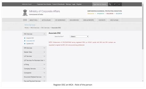 A Complete Guide For Registering A DSC On MCA Portal