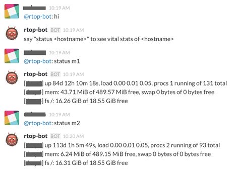 Rtop Bot A Bot For Remote Server Monitoring Over Ssh