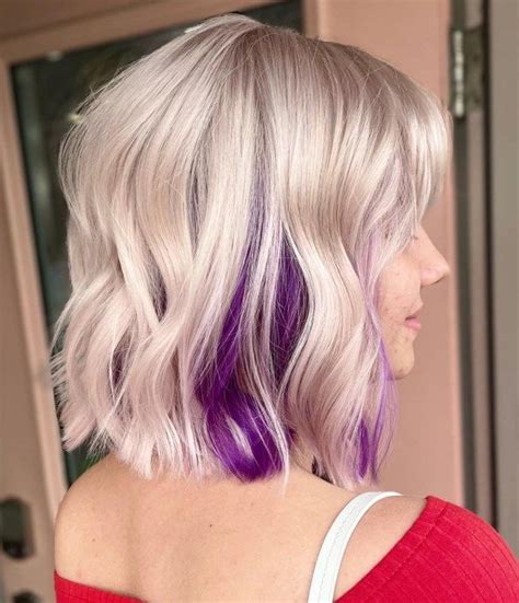 30 Peekaboo Hair Highlights Ideas To Make A Statement In 2025 Purple