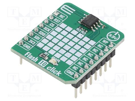 Flash 10 Click Mikroe Click Board Flash Memory Qspispi