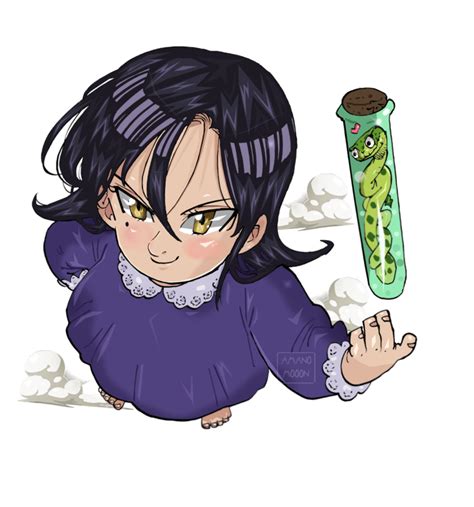 Nanatsu No Taizai The Seven Deadly Sins 248 Merlin By Amanomoon