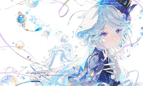 Furina Genshin Impact Drawn By U Danbooru