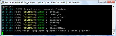 Pocketmine Mp Plugins By Omattyao New Worldlogger Pirsonplugin