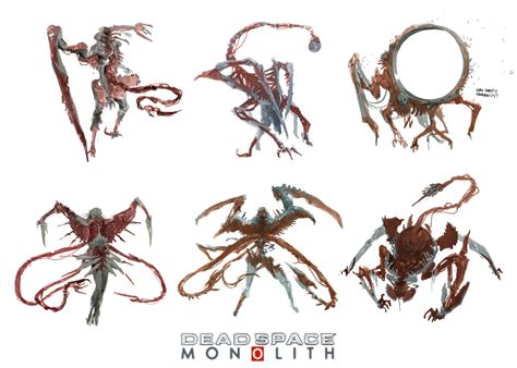 Dead Space Necromorph Concept Art