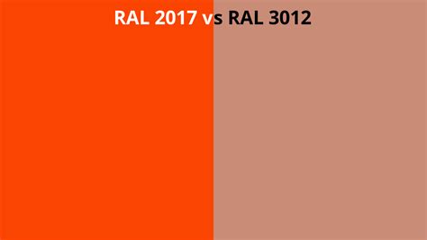Ral 2017 Vs 3012 Ral Colour Chart Uk