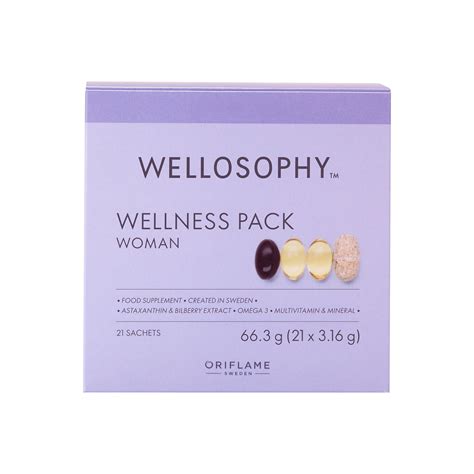 Эмэгтэйчүүдийн Wellness Pack 38838 Daily Wellbeing Хоол тэжээл Oriflame Cosmetics