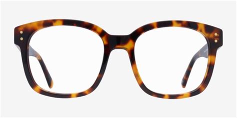 Glasses Direct ™ Francis Square Havana Glasses For Women
