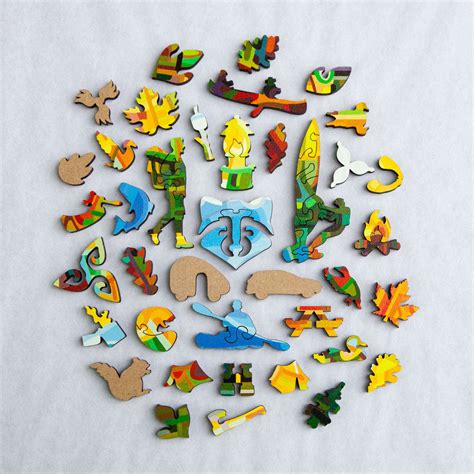 Falling By Mandy Budan Stumpcraft Wooden Jigsaw Puzzle