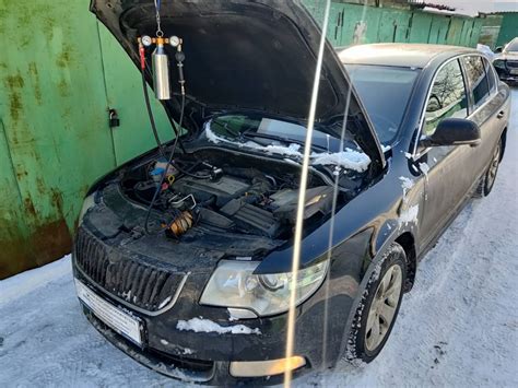 Skoda Superb Mk2 1 8 промывка топливных форсунок без снятия — Промывка