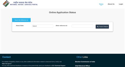 Track Voter Id Card Details