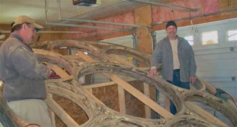 Husband Helps Build Tiny Writing Cottage For Wife