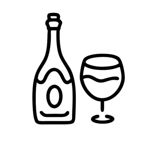 Premium Vector Alcohol Icon Outline