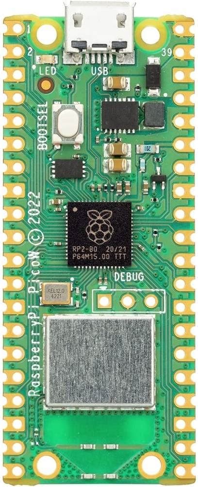 Raspberry Pi Pico Development Board Single Band 24ghz Wireless Interfaces Rp2040