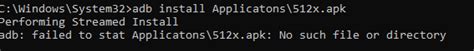 Adb Error Ressential