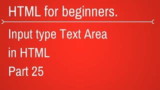 Input Type Checkbox In Html Html Tutorial For Beginners Part Dnanetwork Mp Mp Download