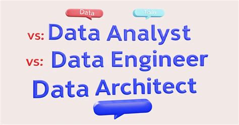 Data Analyst Vs Data Engineer Vs Data Architect Roles Salaries And