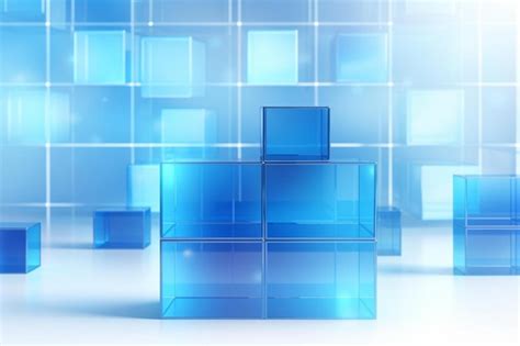 Premium Photo Blue Transparency Gradient Abstract Background