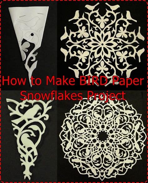 Paper Snowflake Patterns Intricate